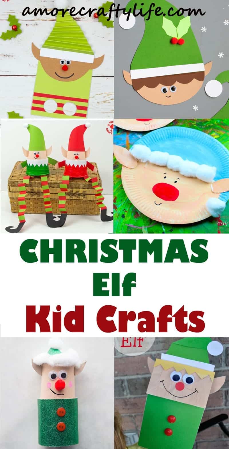 13 Easy Elf Kid Crafts – Fun Christmas Activities - A More Crafty Life