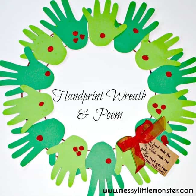 33 Christmas Wreath Kid Crafts to Create – Christmas Fun - A More ...