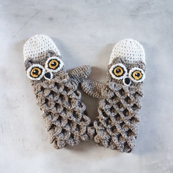 13 Crochet Mittens Patterns – Fingerless Gloves Great Cozy Gift - A ...