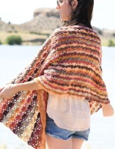 15 Shawl Crochet Patterns to Create Great Scarves - A More Crafty Life