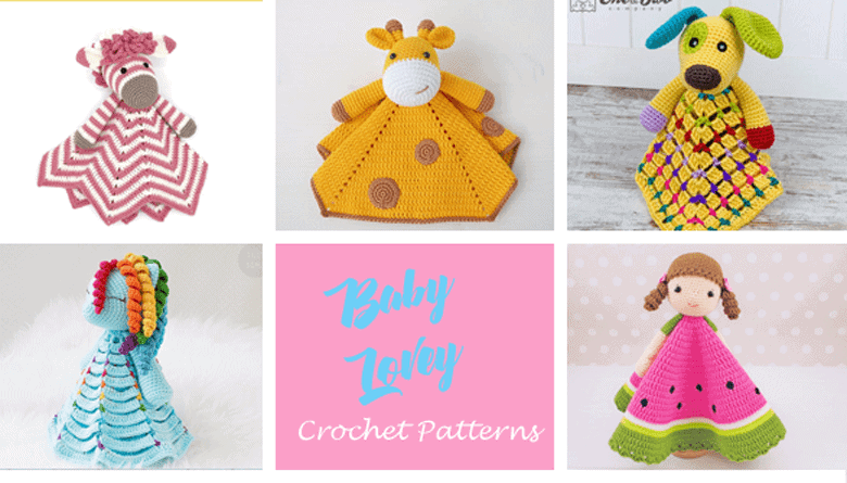 15 Security Blanket Crochet Patterns – Cute Baby Gifts - A More Crafty Life