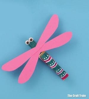 12 Dragonfly Kid Crafts - Fun Bug Crafts - A More Crafty Life