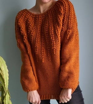 31 Cozy Sweater Crochet Patterns to Make: Great for Fall - A More ...