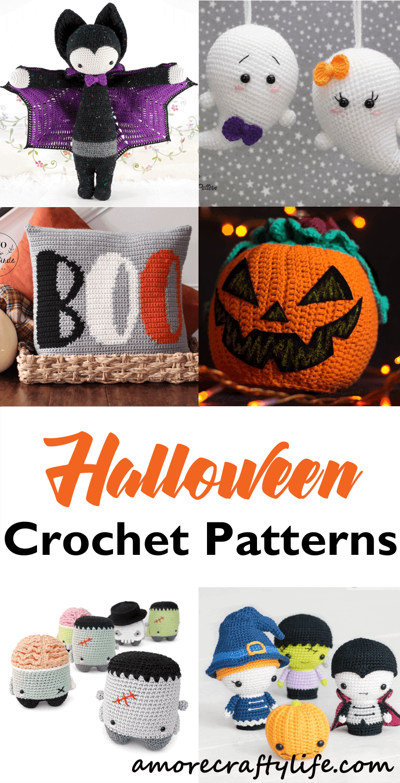 11 Halloween Crochet Patterns to Make - Cute & Fun - A More Crafty Life