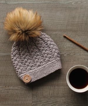11 Cable Hat Crochet Patterns to Make Keep Warm - A More Crafty Life