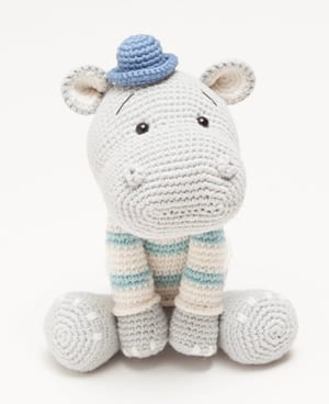 21 Cute Crochet Hippo Patterns to Make - Amigurumi Tips - A More Crafty ...
