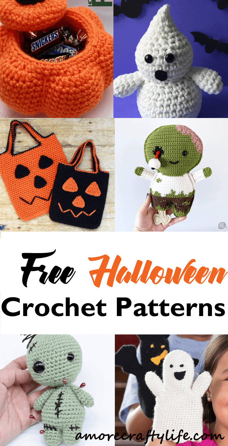 50 Free Halloween Crochet Patterns to Make – Cute & Fun - A More Crafty ...