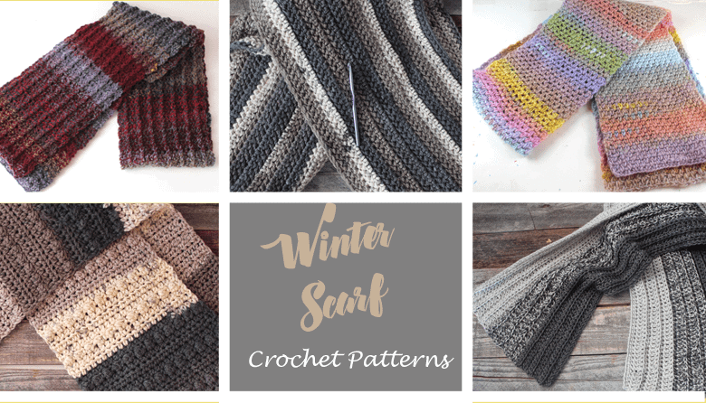 37 Free Easy Cozy Crochet Winter Scarf Patterns Ideas - A More Crafty Life
