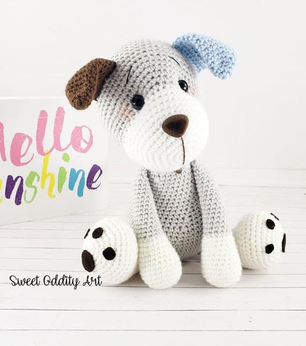 27 Amigurumi Dog Crochet Patterns to Make: Cute Puppies - A More Crafty ...