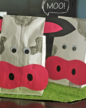 Cow Kid Crafts – Fun Farm Theme Animals - A More Crafty Life