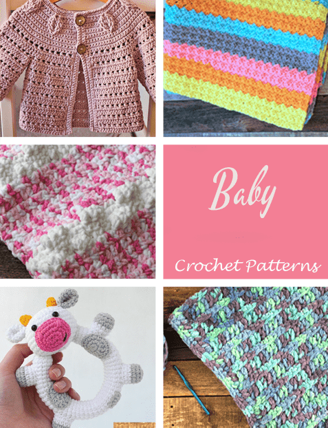 101 Adorable Crochet for Baby Patterns - A More Crafty Life