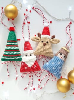 25 Delightful Christmas Tree Crochet Patterns to Make - A More Crafty Life