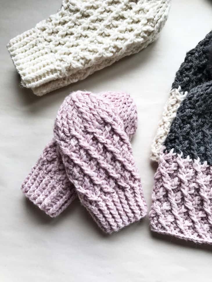 13 Crochet Mittens Patterns – Fingerless Gloves Great Cozy Gift - A ...
