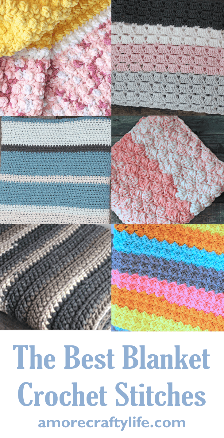 Top 10 Best Crochet Stitches for Blankets to Make - A More Crafty Life