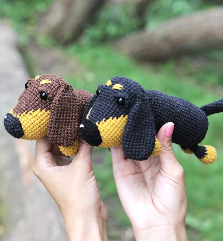 27 Amigurumi Dog Crochet Patterns to Make: Cute Puppies - A More Crafty ...
