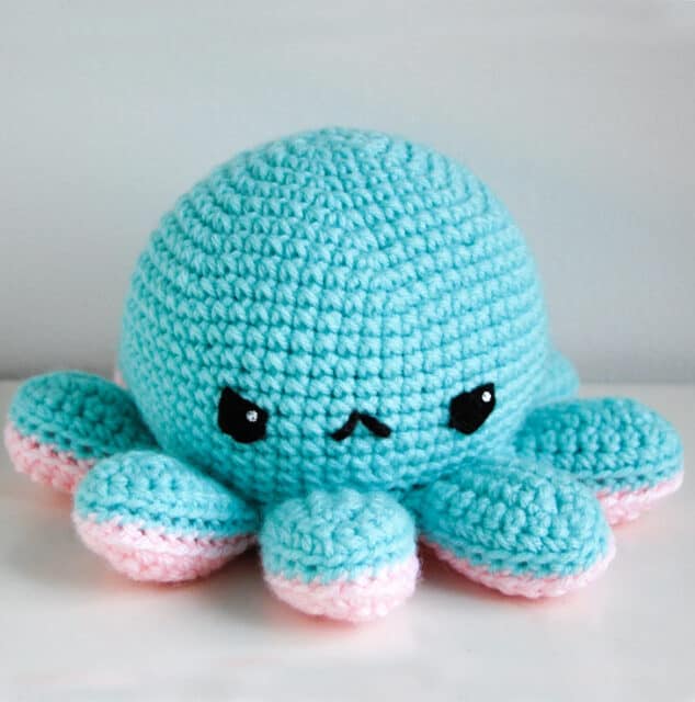 27 Cute Octopus Crochet Patterns- Amigurumi Tips - A More Crafty Life