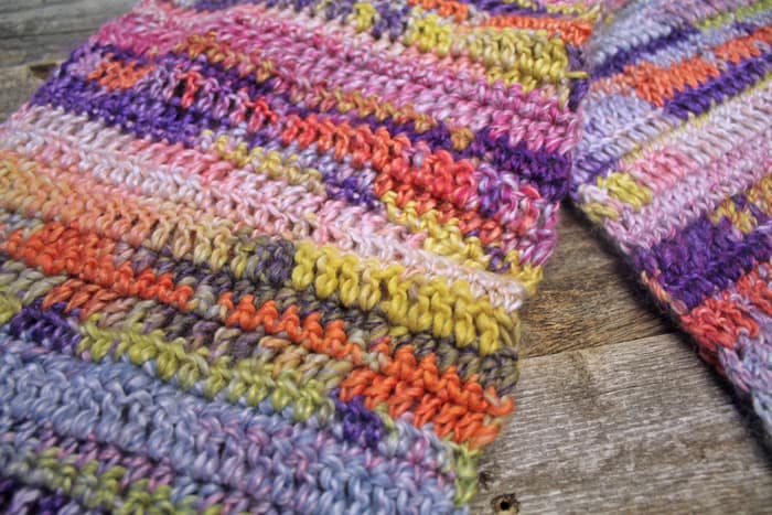 How to Crochet a Scarf - Basic Beginner Pattern - A More Crafty Life