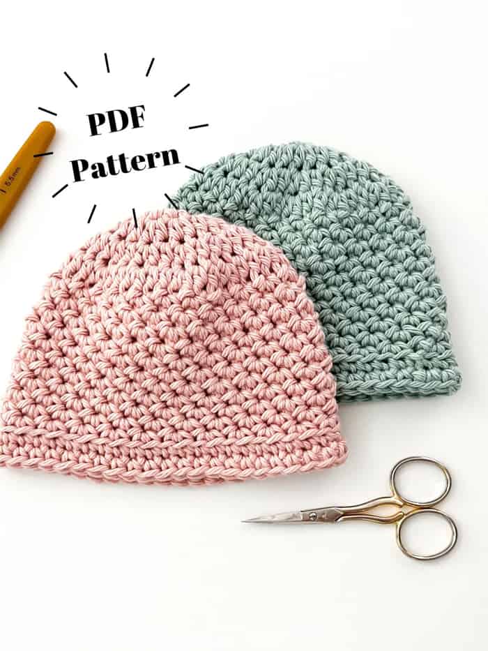 15 Cute Crochet Newborn Hat Patterns - A More Crafty Life