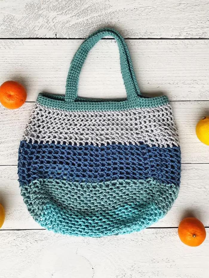 45 Free Crochet Market Tote Patterns to Make - A More Crafty Life