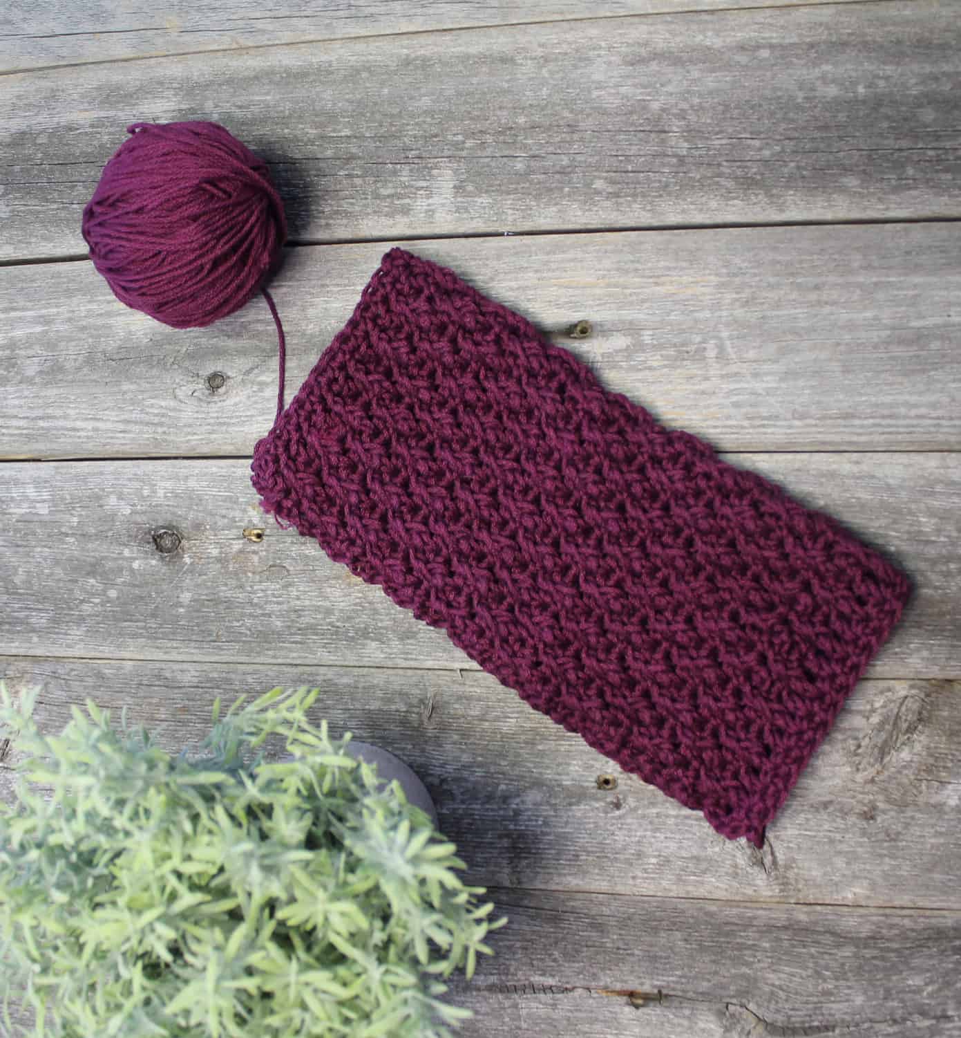 Alpine Stitch Crochet How to Tutorial - Washcloth Pattern - A More ...