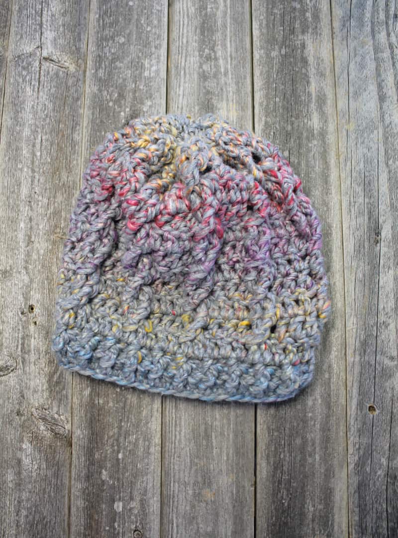 Twisted Lines Free Chunky Hat Crochet Pattern to Make: Bulky Yarn - A ...