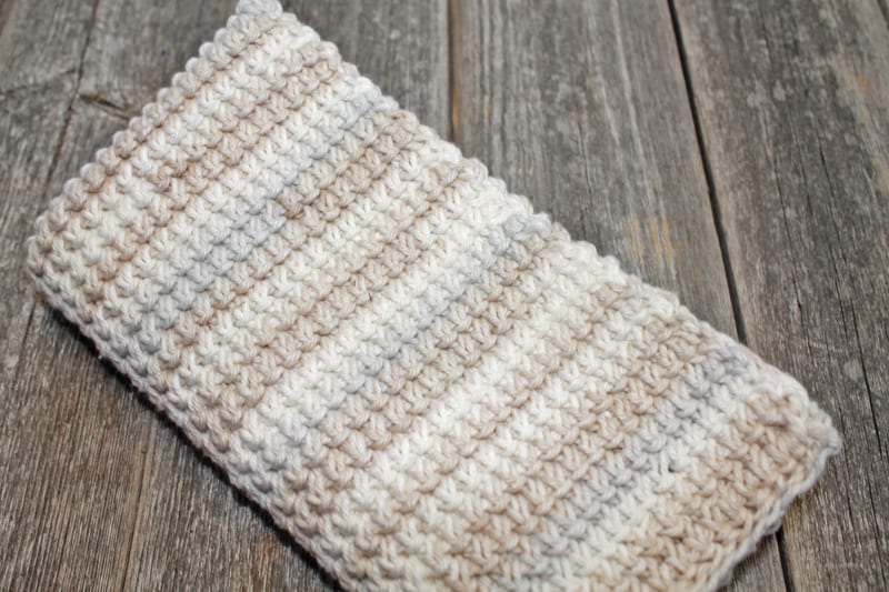 Learn How to Crochet a Hot Pad - Easy Double Thick Pattern - A More ...