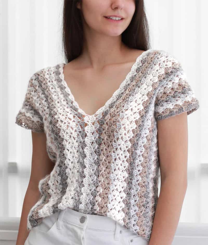 Crochet Top Patterns to Make - 29 Stylish Ideas - A More Crafty Life