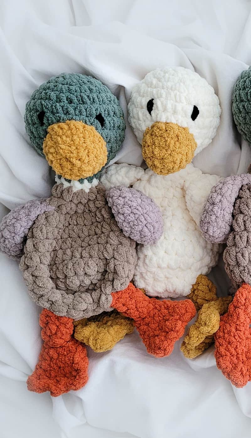 11 Cute Crochet Duck Patterns to Make - Fun Ideas - A More Crafty Life