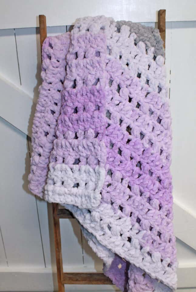 21 Pretty Ombre Crochet Blanket Patterns - Beautiful Gradients - A More ...