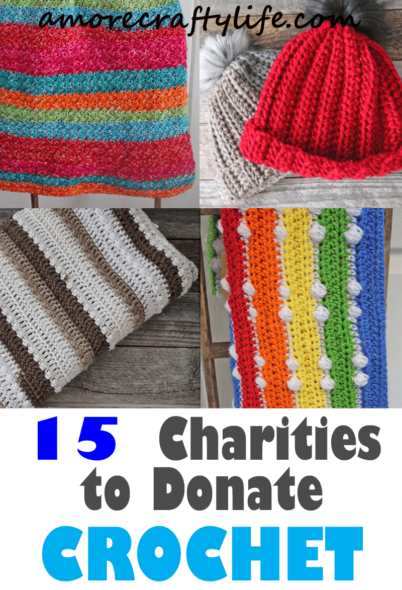 15 Charities to Donate Your Handmade Crochet Items - A More Crafty Life