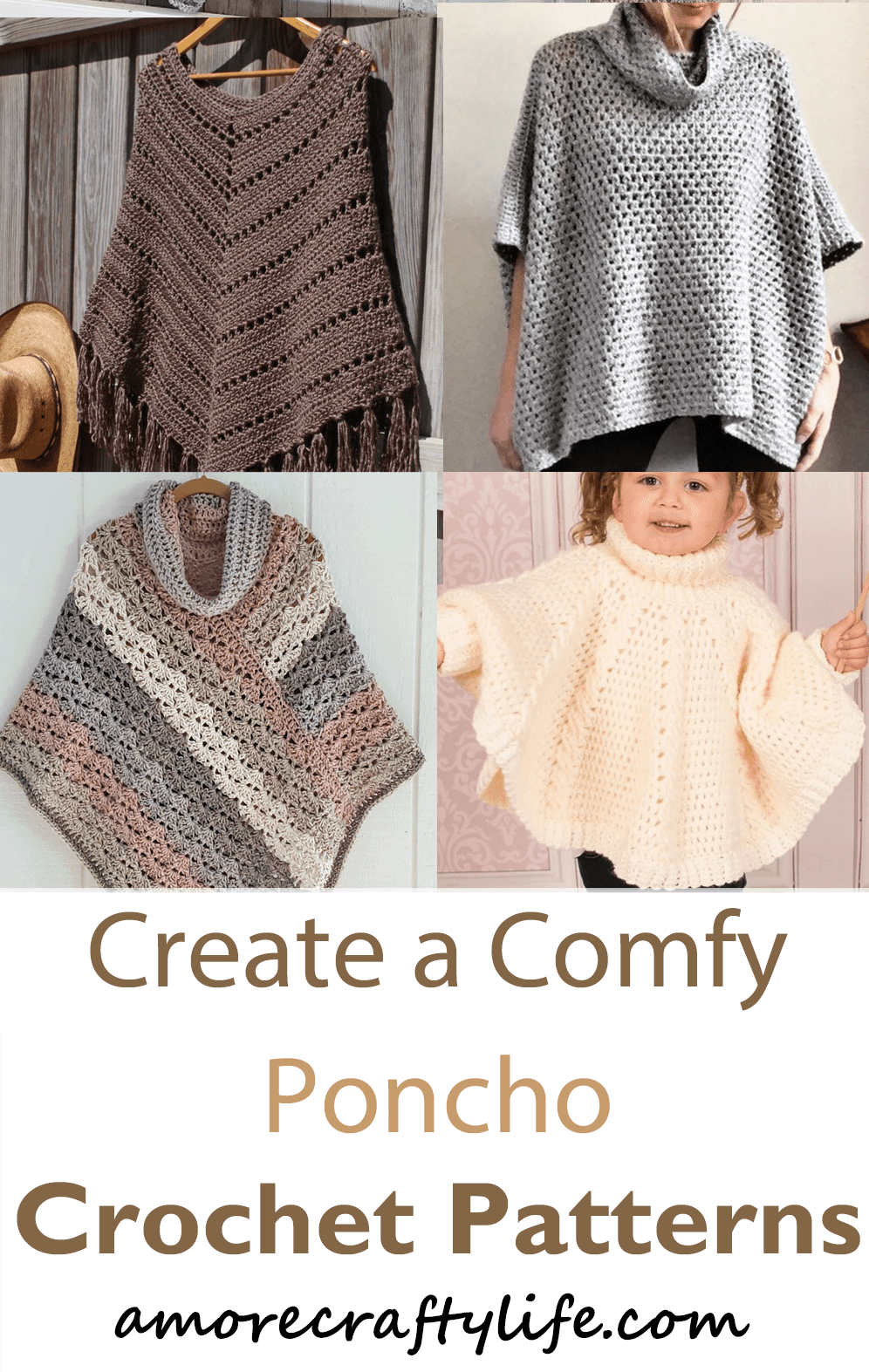 21 Unique Crochet Patterns for Ponchos: You Need in Your Wardrobe - A ...