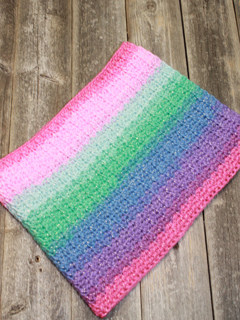 Pink Sparkle Pattern for Crochet Cowl: Easy Child Project - A More ...