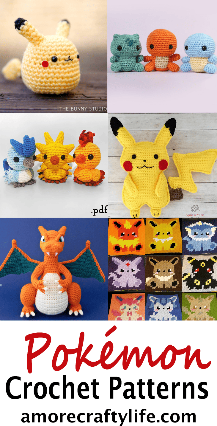Libro Amigurumi Pokemon 20 Favorite Pokémon Crochet Patterns!