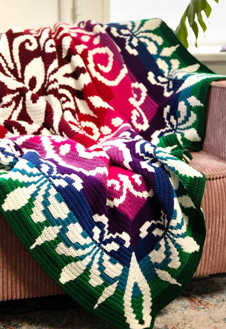 43 Beautiful Crochet Mosaic Patterns: Learn to Make - A More Crafty Life