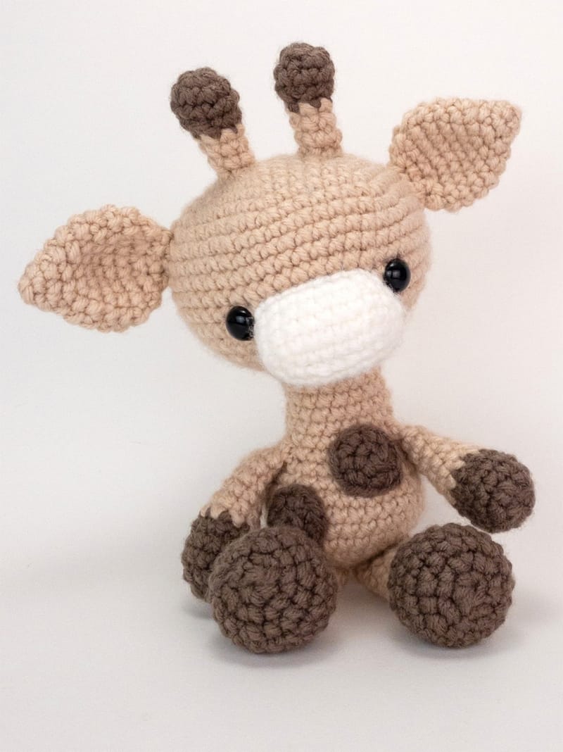 17 Giraffe Crochet Patterns -Amigurumi Tips - A More Crafty Life