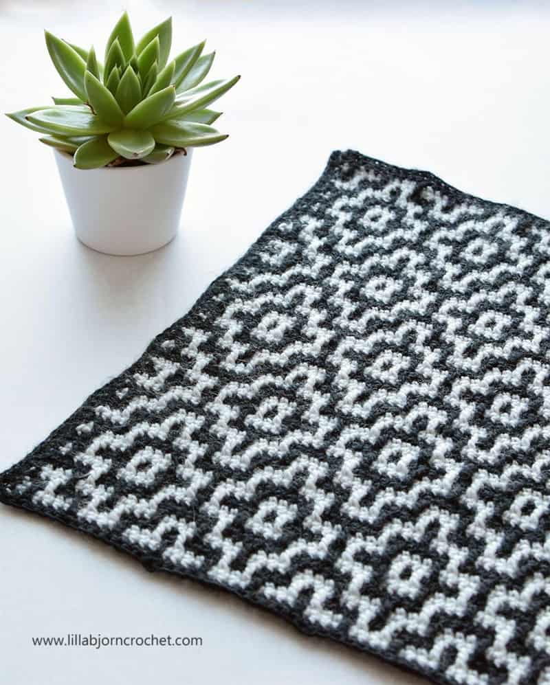 43 Beautiful Crochet Mosaic Patterns: Learn to Make - A More Crafty Life