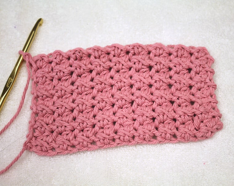 Easy Even Moss Stitch Dishcloth - Free Crochet Pattern No Holes - A ...