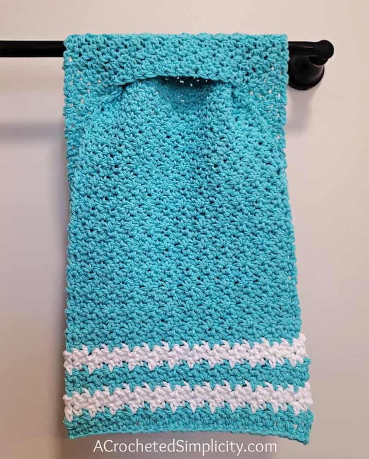 17 Free Crochet Patterns for Kitchen Towels to Make - A More Crafty Life