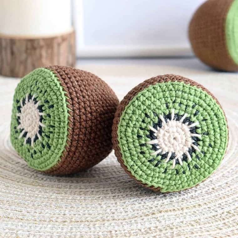 17 Best Crochet Fruit and Vegetables: Free Patterns - A More Crafty Life