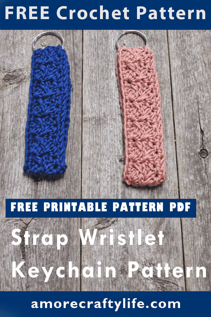 Easy Strap Crochet Wristlet Pattern Free: Soft Cotton Bamboo - A More ...