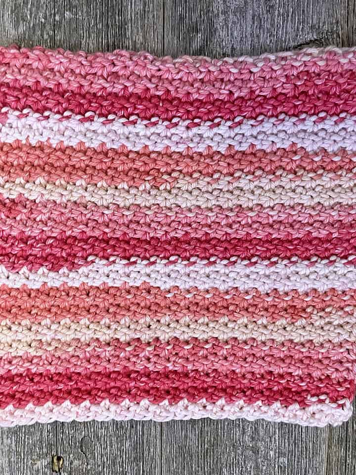 How to Make the Seed Crochet Stitch Tutorial Knit Look - A More Crafty Life