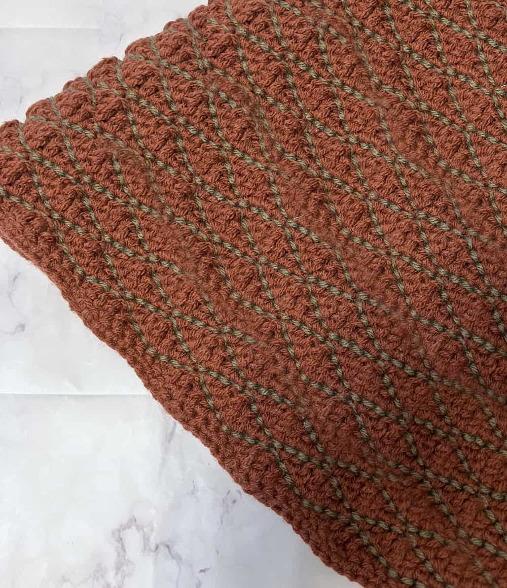 Beautiful Auburn Wave Throw Blanket Crochet Pattern to Make - A More ...